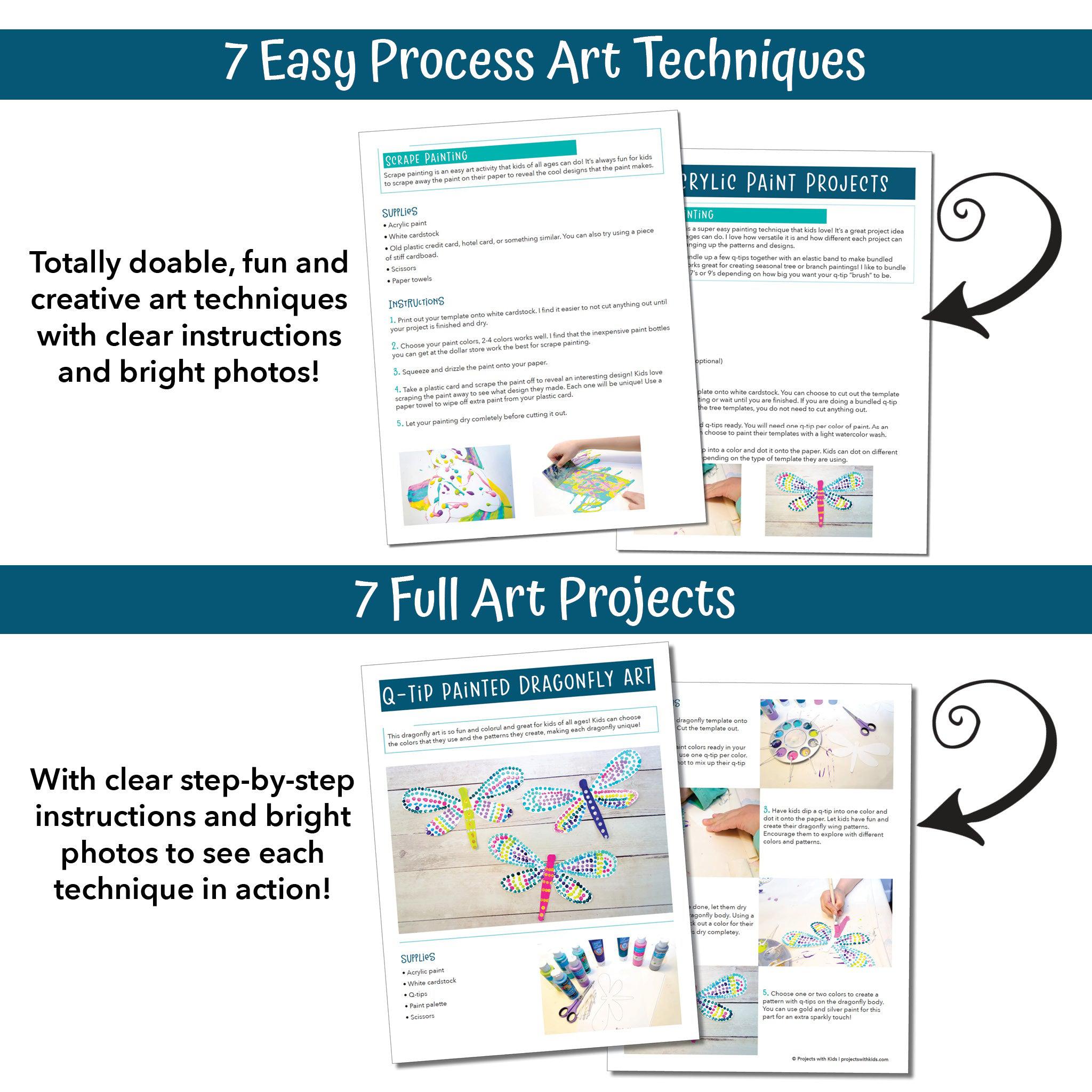 The Ultimate Mix & Match Printable Art Project Bundle – Projects with Kids